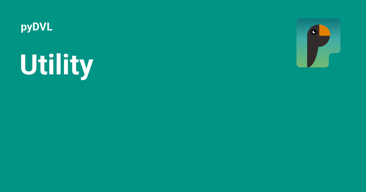 Utility - pyDVL